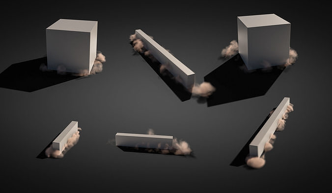 Dust Blow volume VDB animations 3D model animated | CGTrader