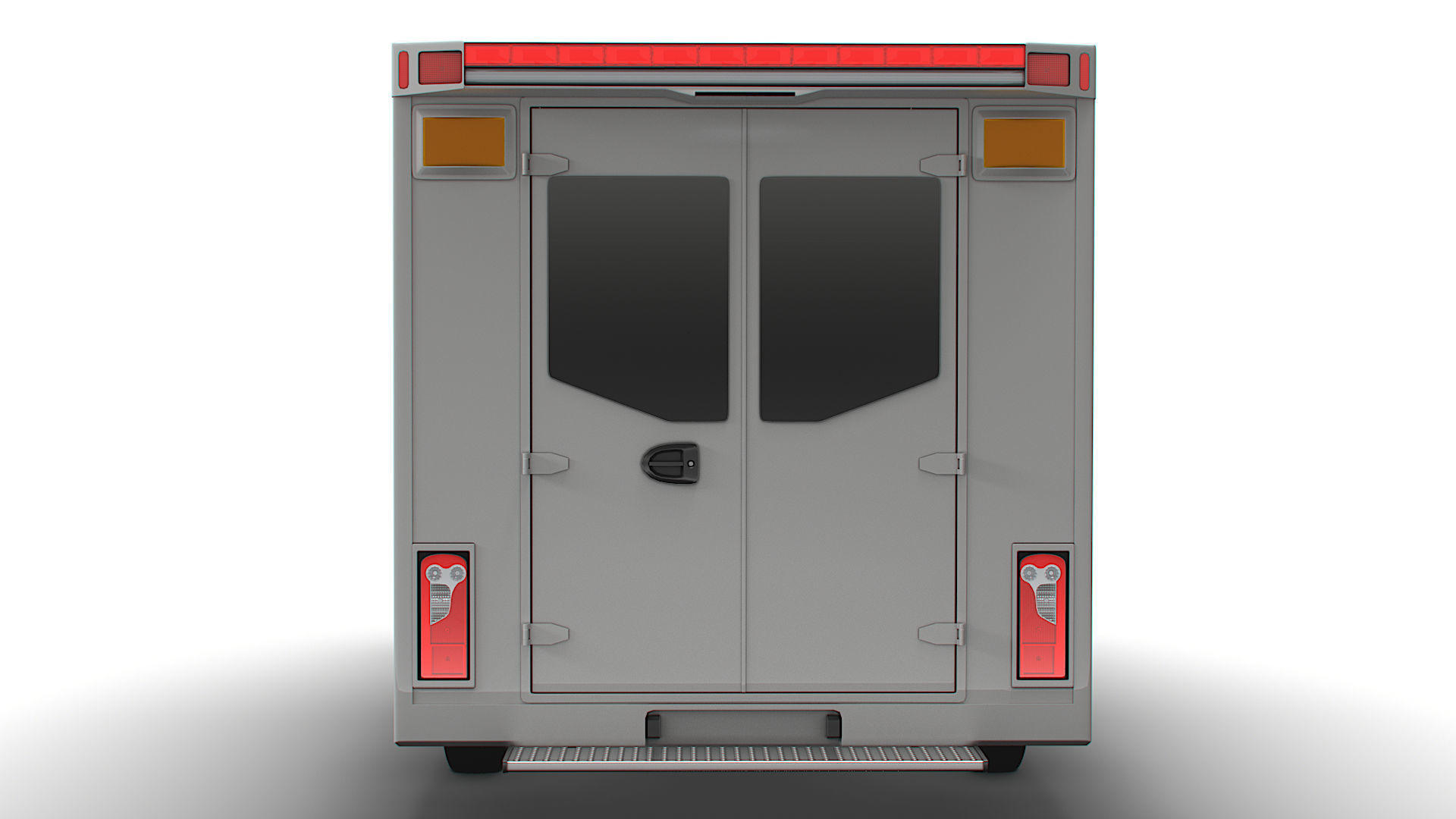 Freightliner Sprinter Box Ambulance 2008 3D model | CGTrader