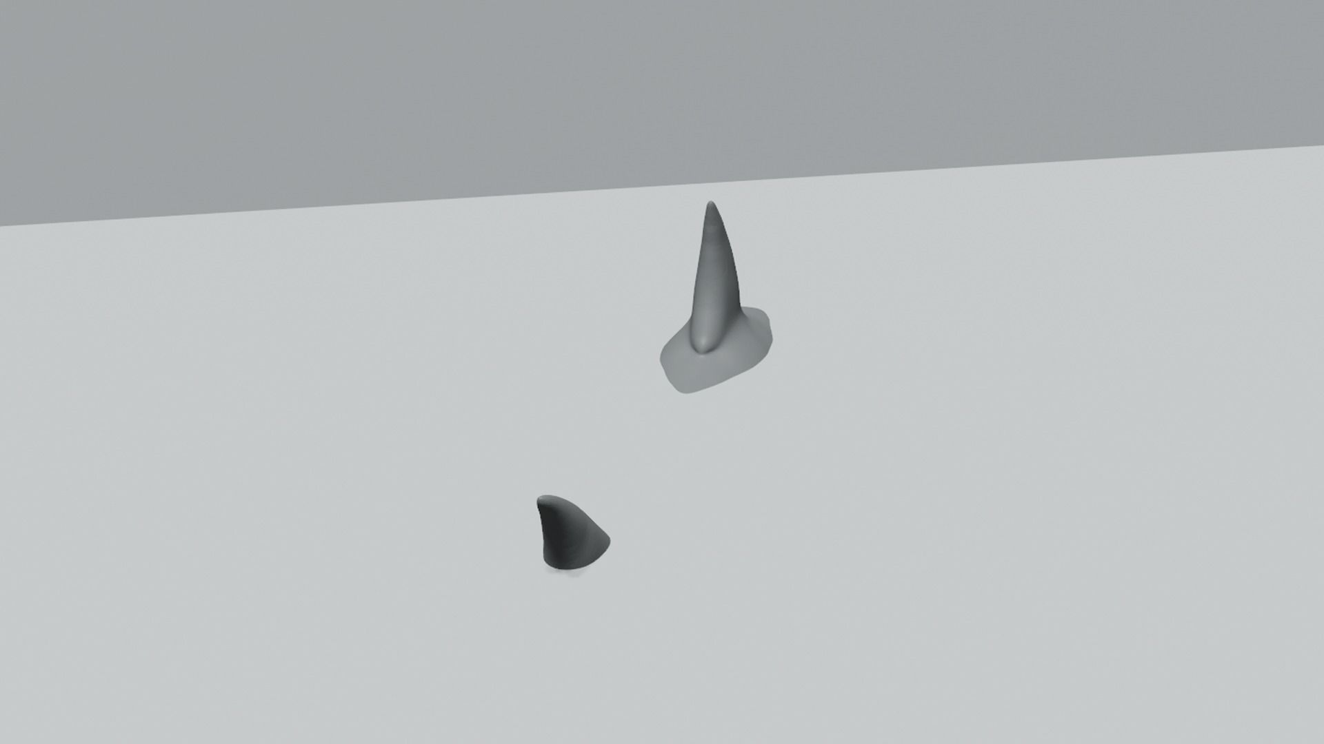 Shark Fin and Tail - Creative Decoration - STL Printable 3D model 3D ...