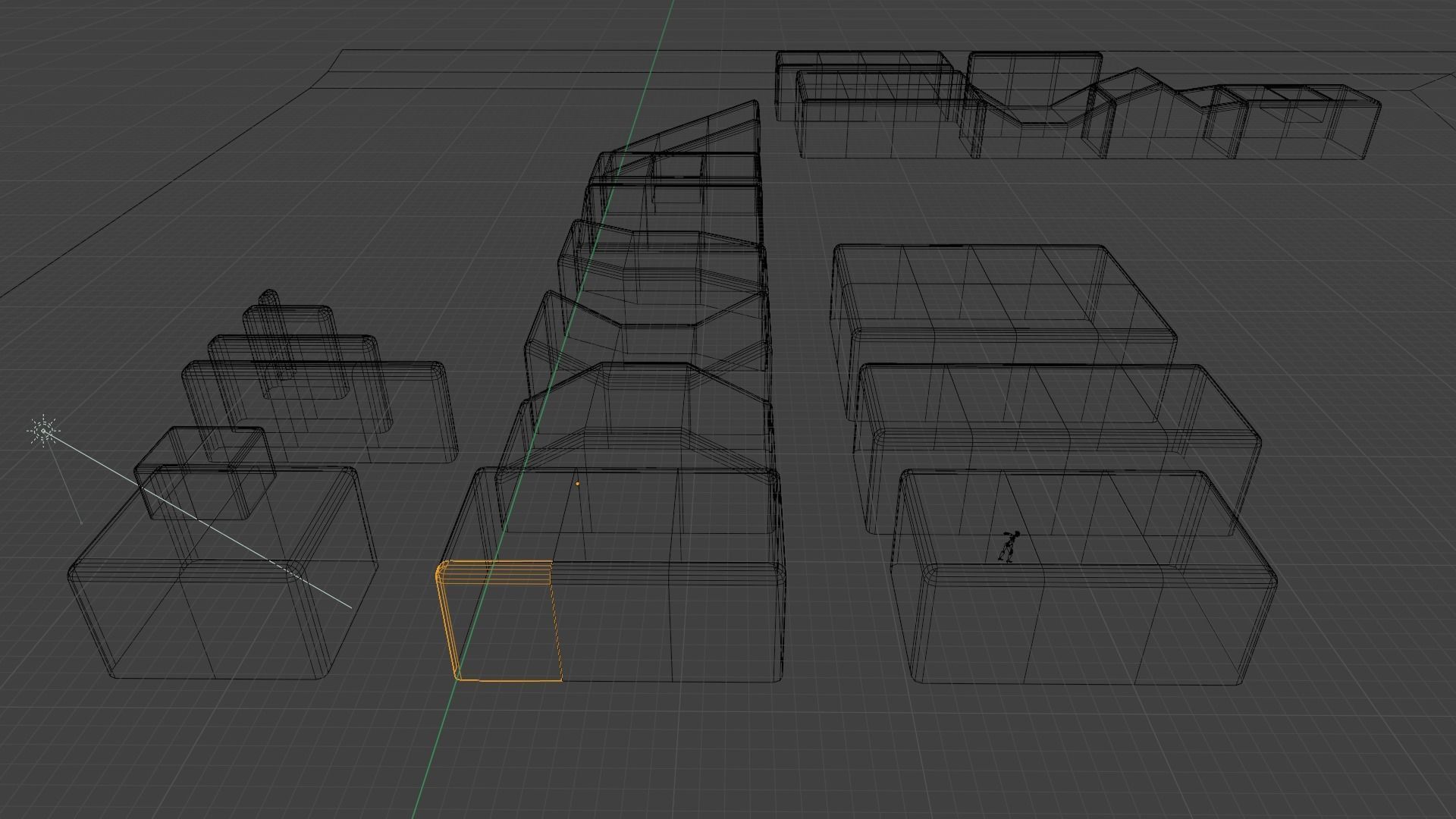 3D model Plataform modular landscape set - Stylized VR / AR / low-poly ...