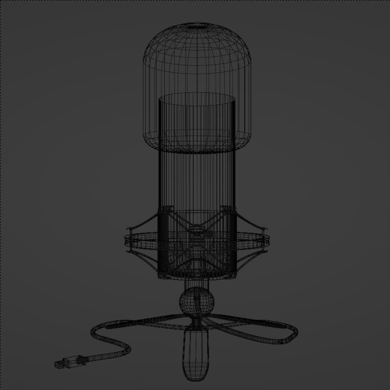3D model PBR Microphone VR / AR / low-poly | CGTrader