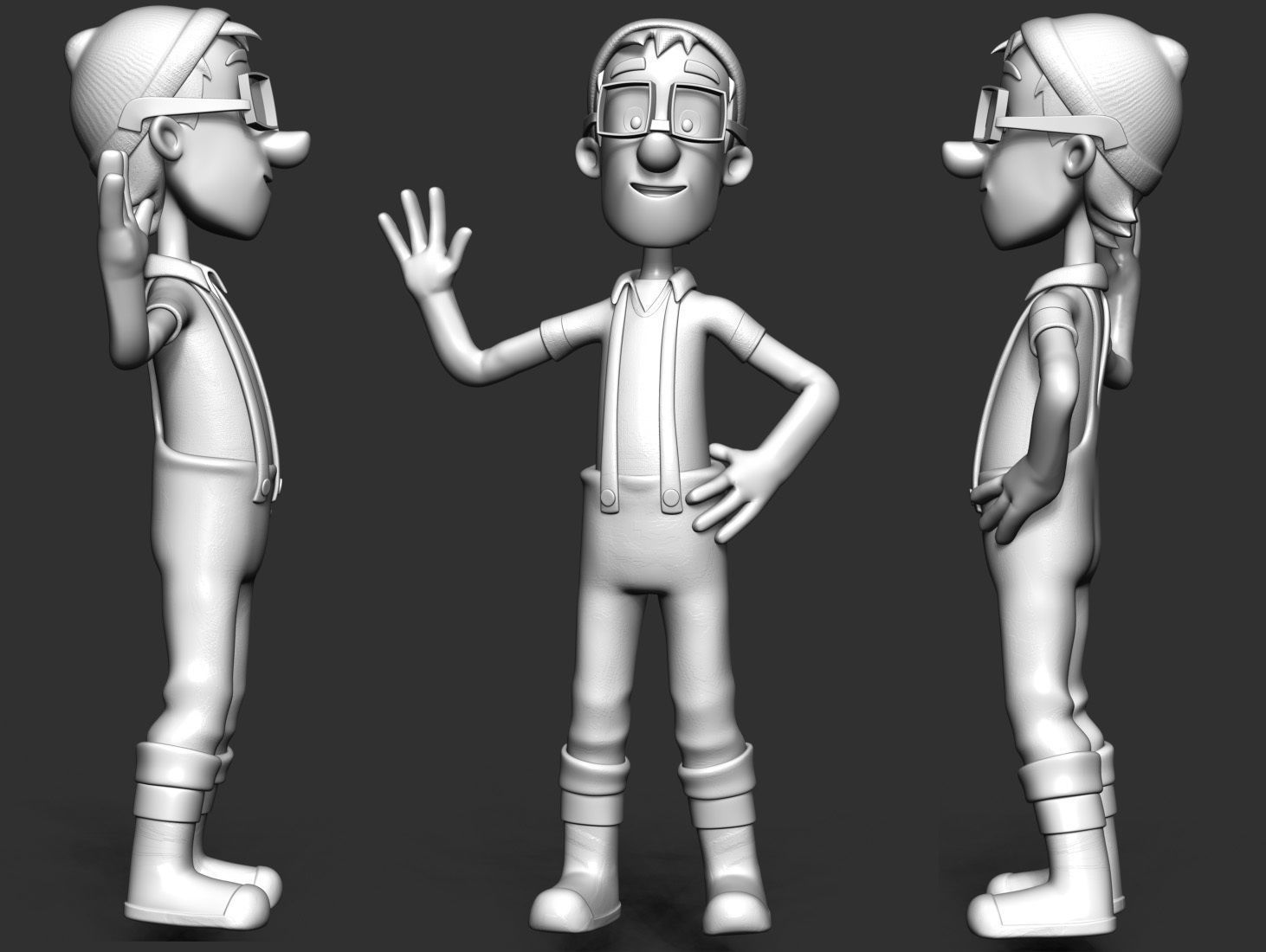 Captain Turbot - PAW Patrol 3D model 3D printable | CGTrader