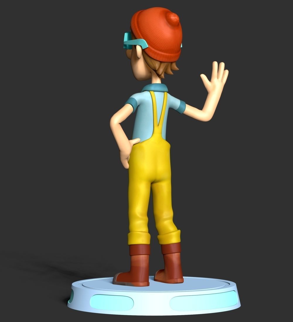 Captain Turbot - PAW Patrol 3D model 3D printable | CGTrader