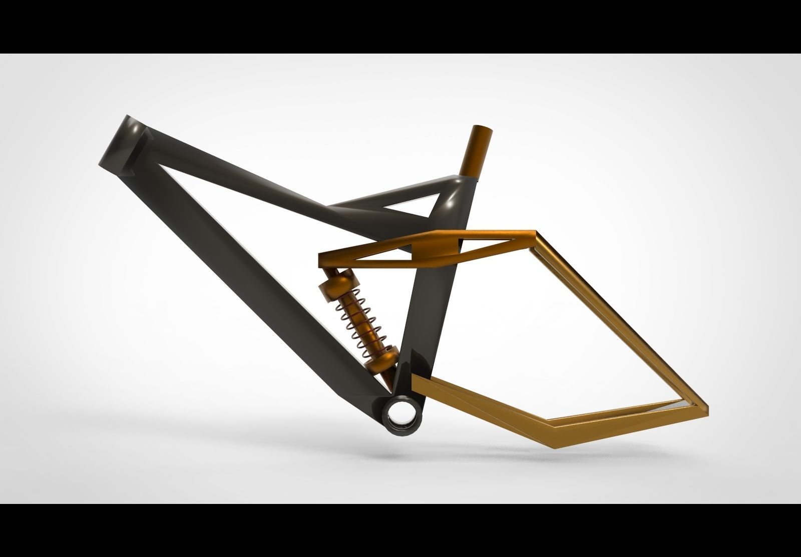 MTB Frame bike 3D model | CGTrader