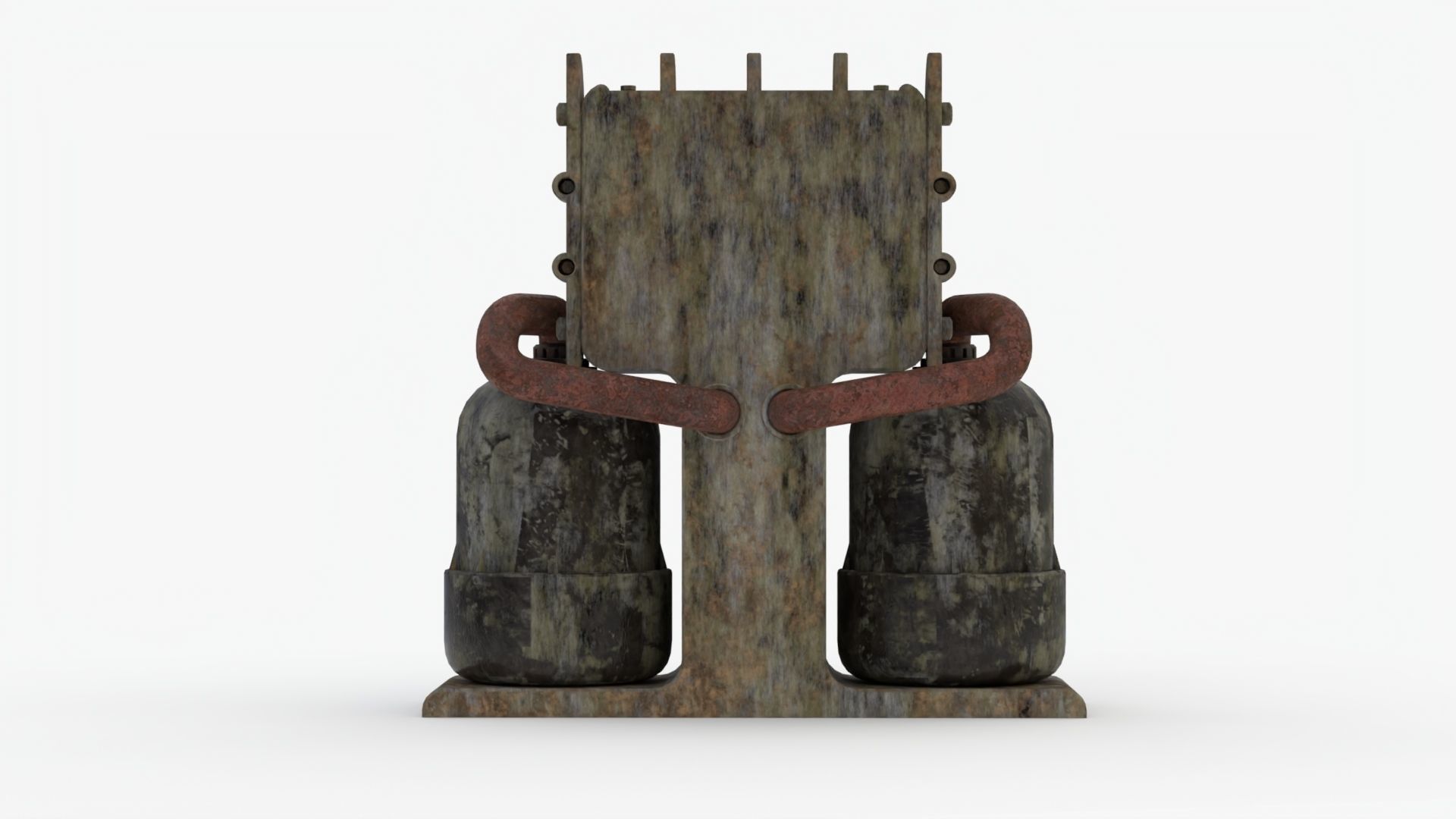 3D model 4k Old Rusty Abandoned Transformer VR / AR / low-poly | CGTrader