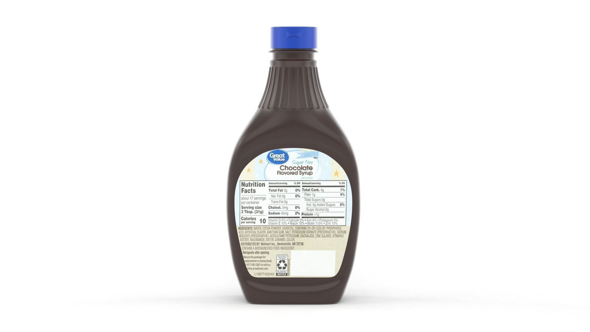 Chocolate Flavored Syrup 3D model | CGTrader