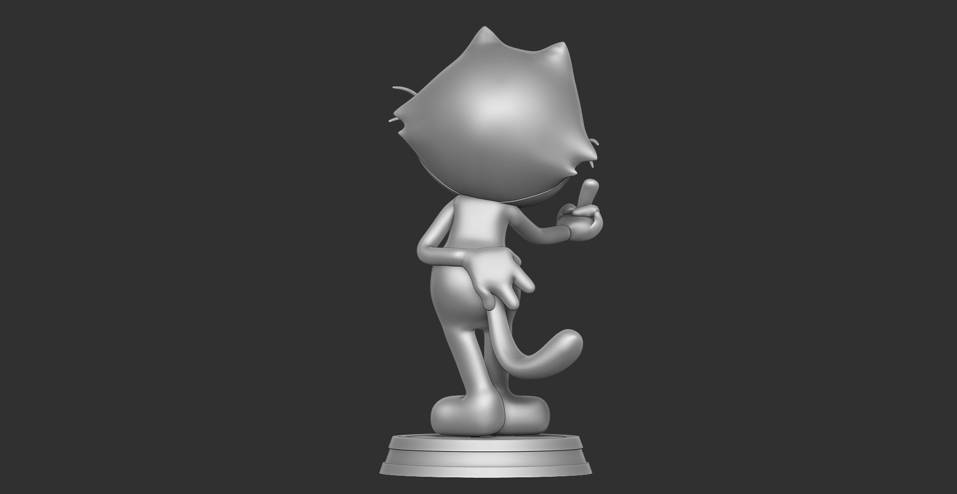 Felix the Cat 2 3D model 3D printable | CGTrader