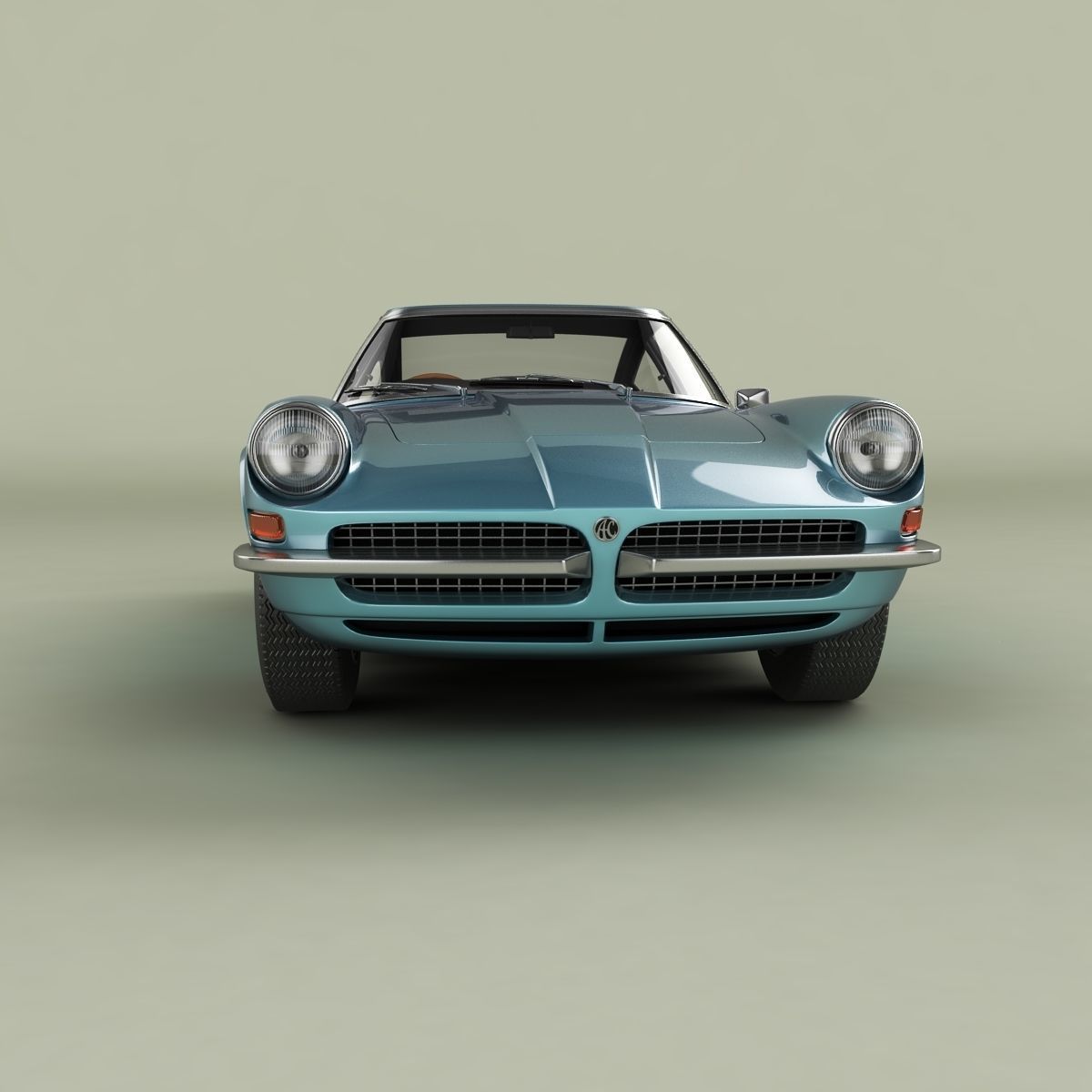 AC 428 Coupe 3D model | CGTrader