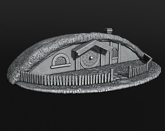 medieval house 3D model 3D printable | CGTrader