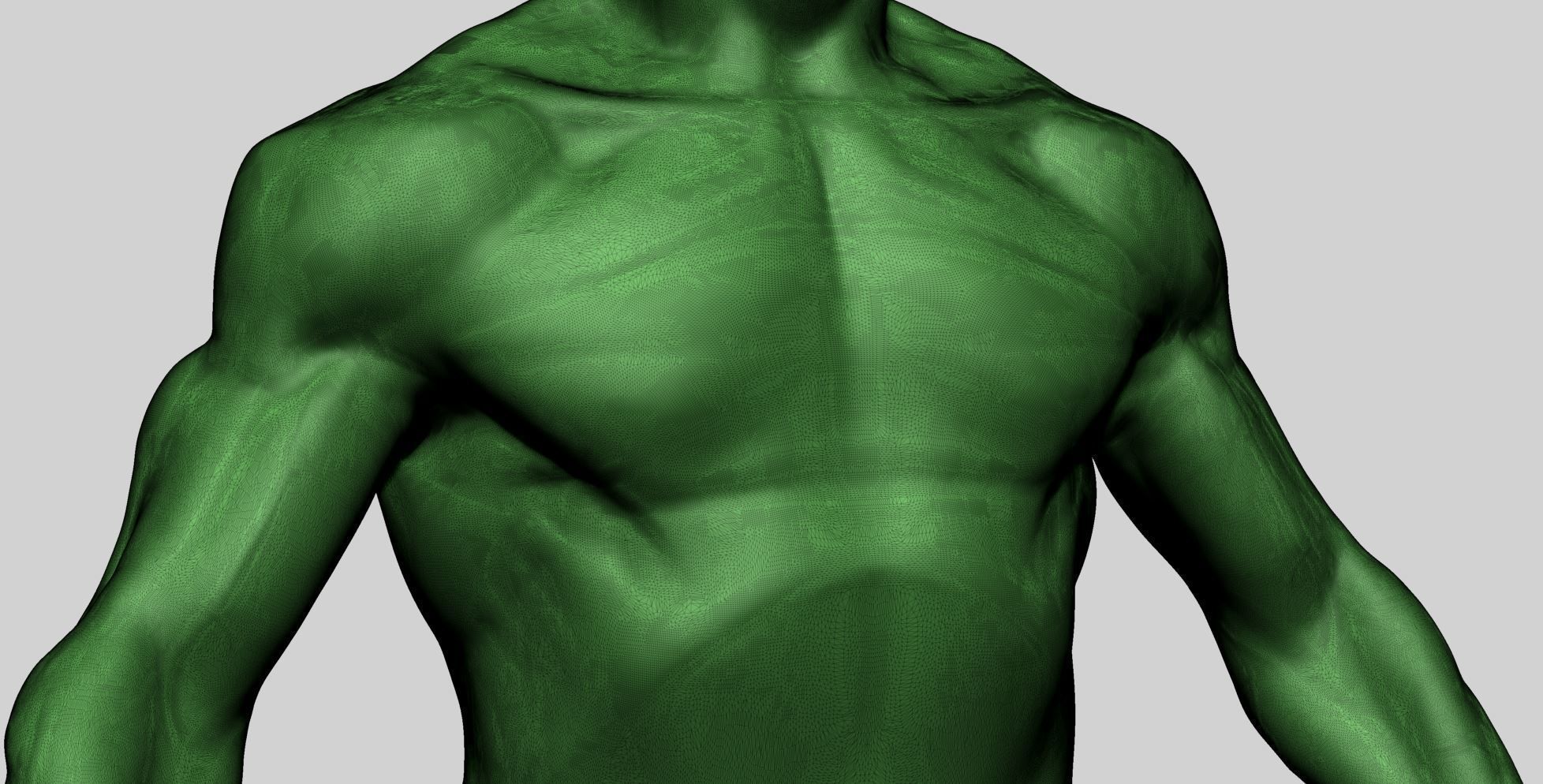 Male Torso Printable A 3D model 3D printable | CGTrader