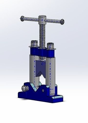pipe vice 3D model 3D printable | CGTrader
