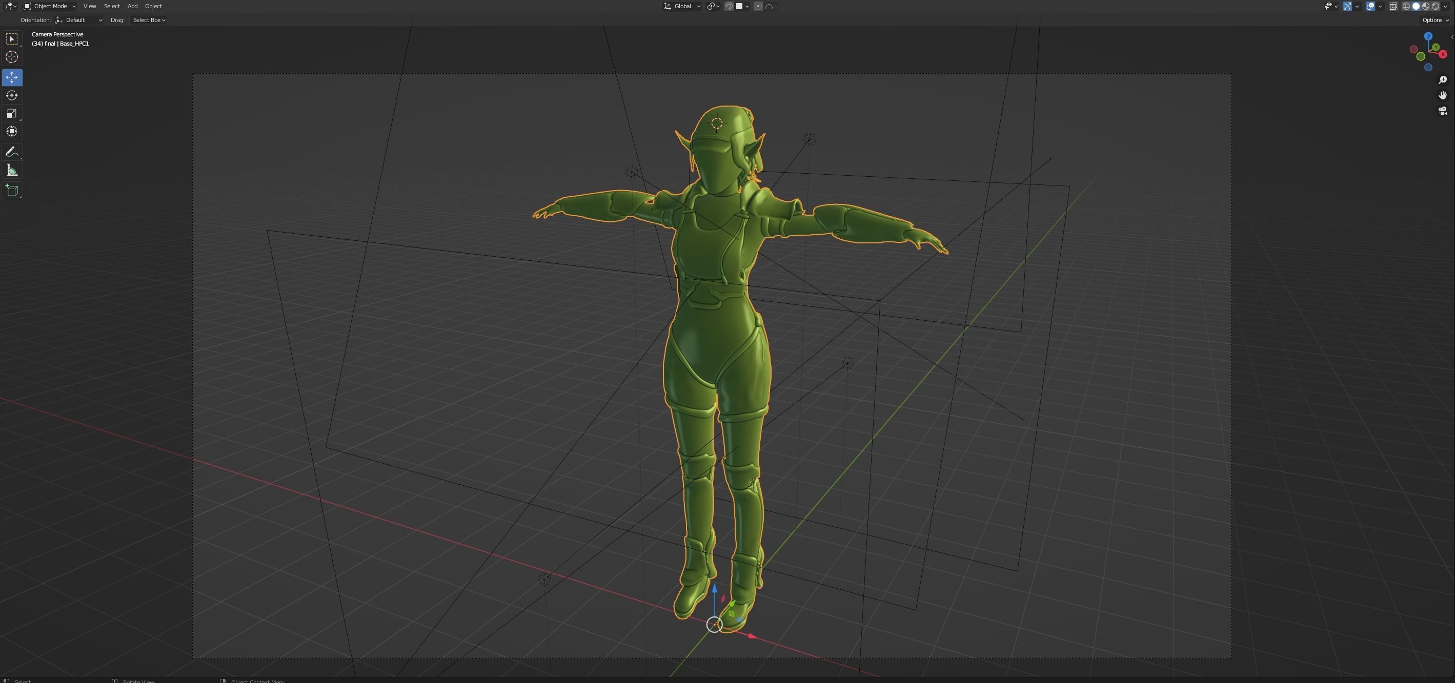 3D model Body NPS v1 - Game Ready 3D model - UE5 - FBX VR / AR / low-poly | CGTrader