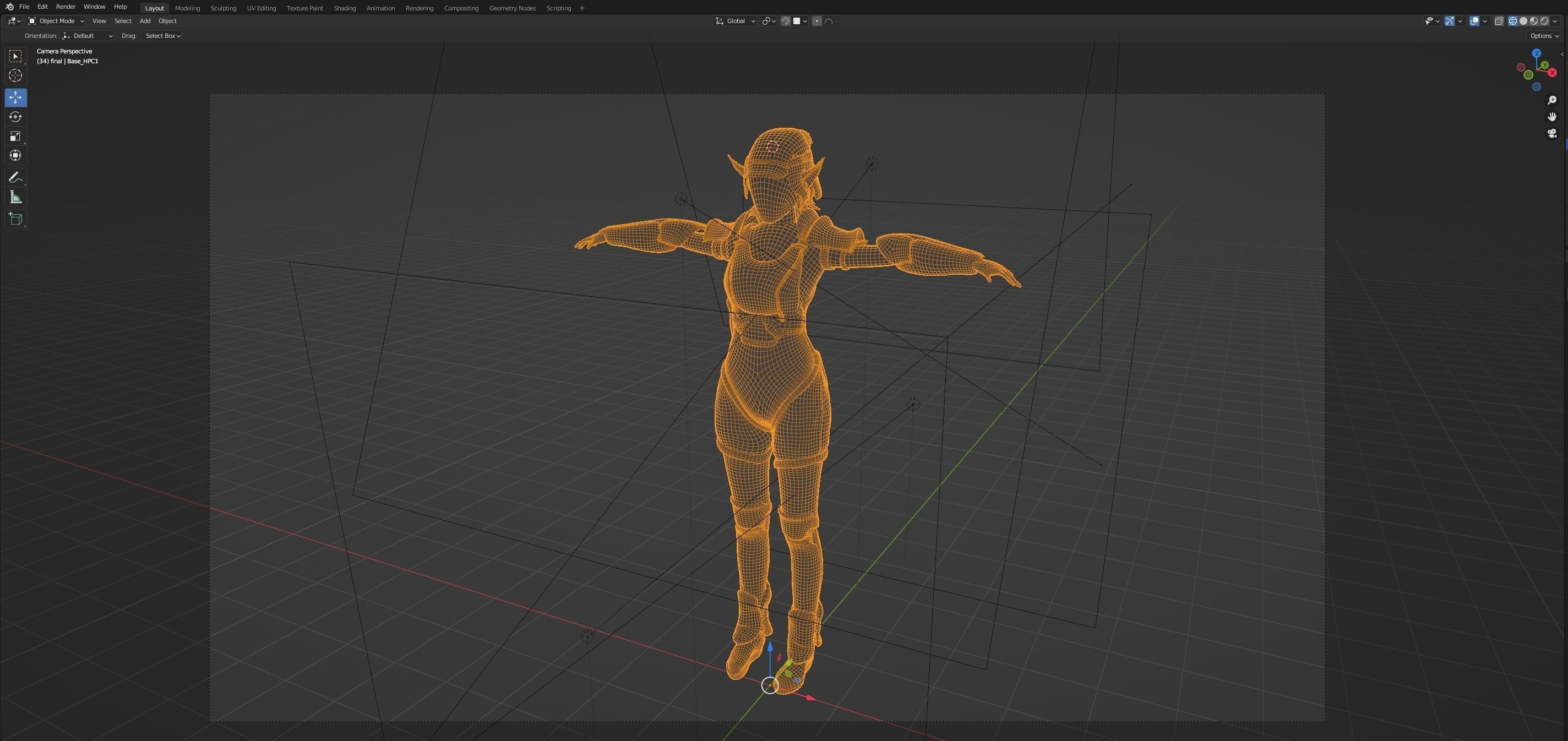 3D model Body NPS v1 - Game Ready 3D model - UE5 - FBX VR / AR / low-poly | CGTrader