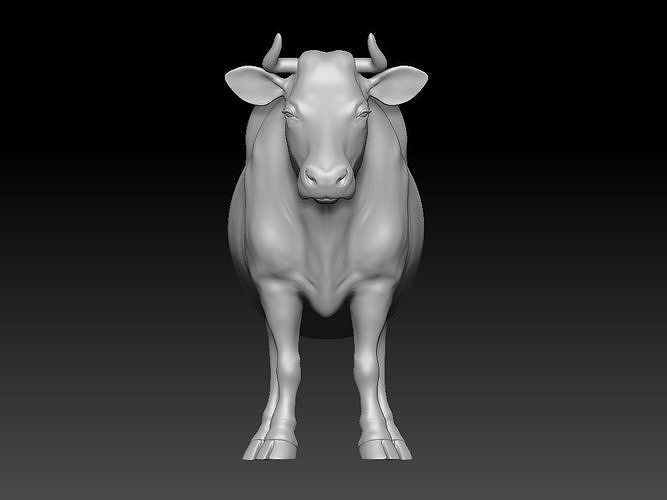 COW farm 3D model 3D printable | CGTrader
