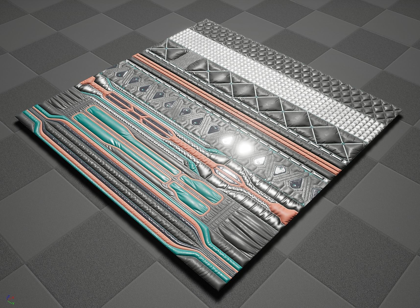 Sci fi Trimsheets 5 Packs Texture | CGTrader