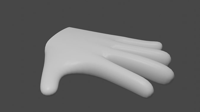 Human hand free 3D model | CGTrader