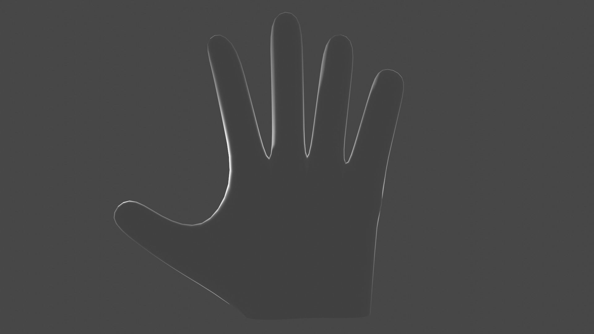 Human hand free 3D model | CGTrader