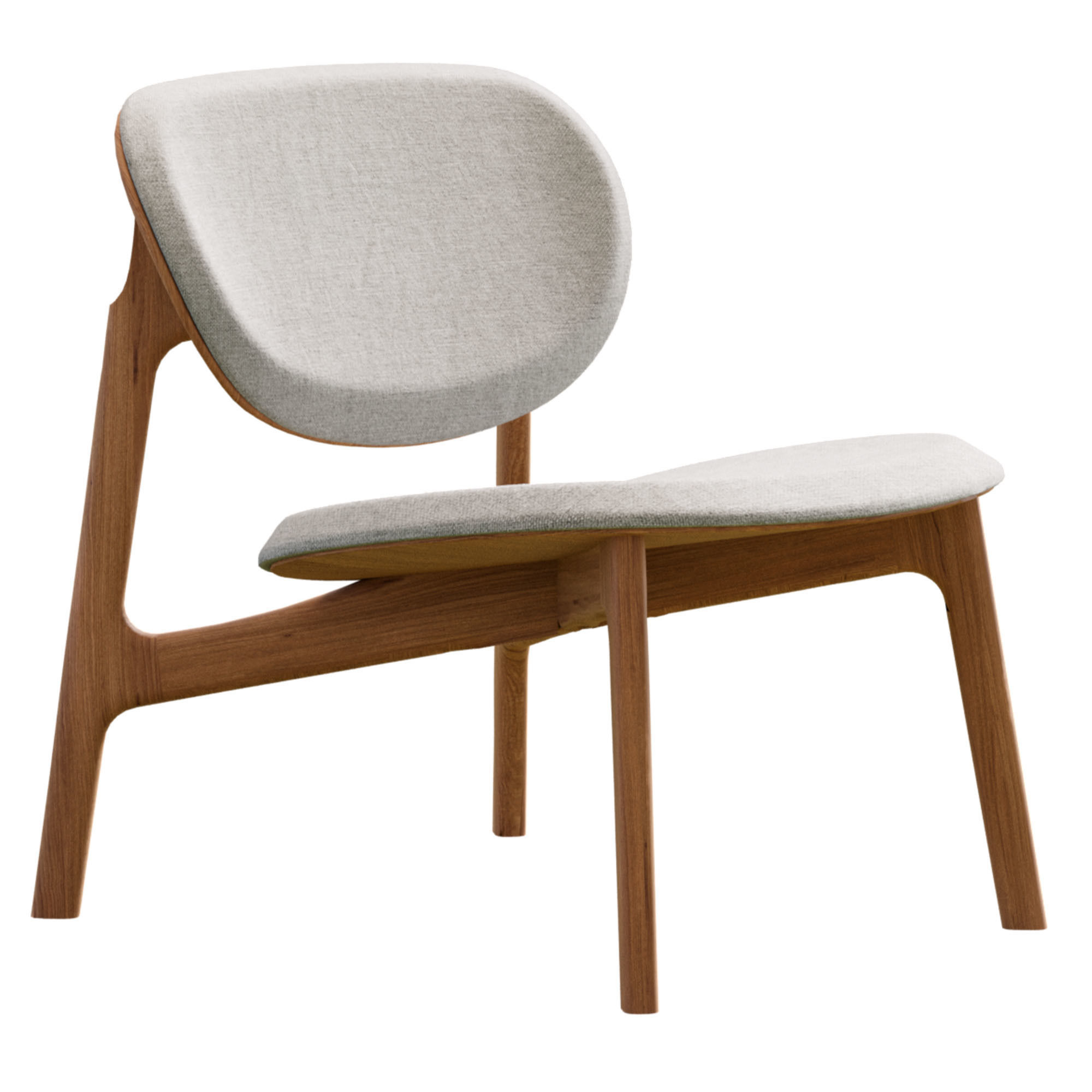 Zenso Lounge Chair By Zeitraum 3D model | CGTrader