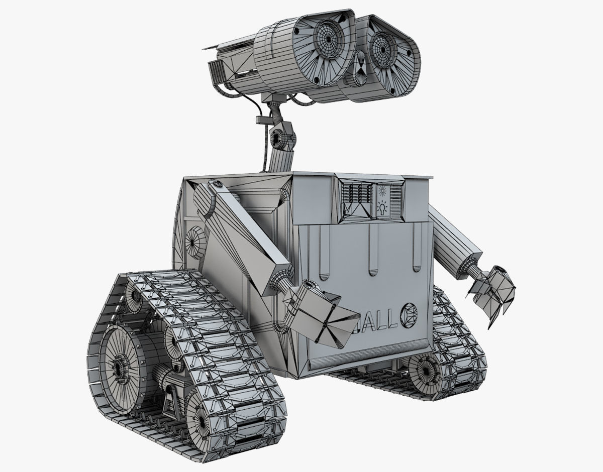 Wall-E - Droid - Robot 3D model | CGTrader