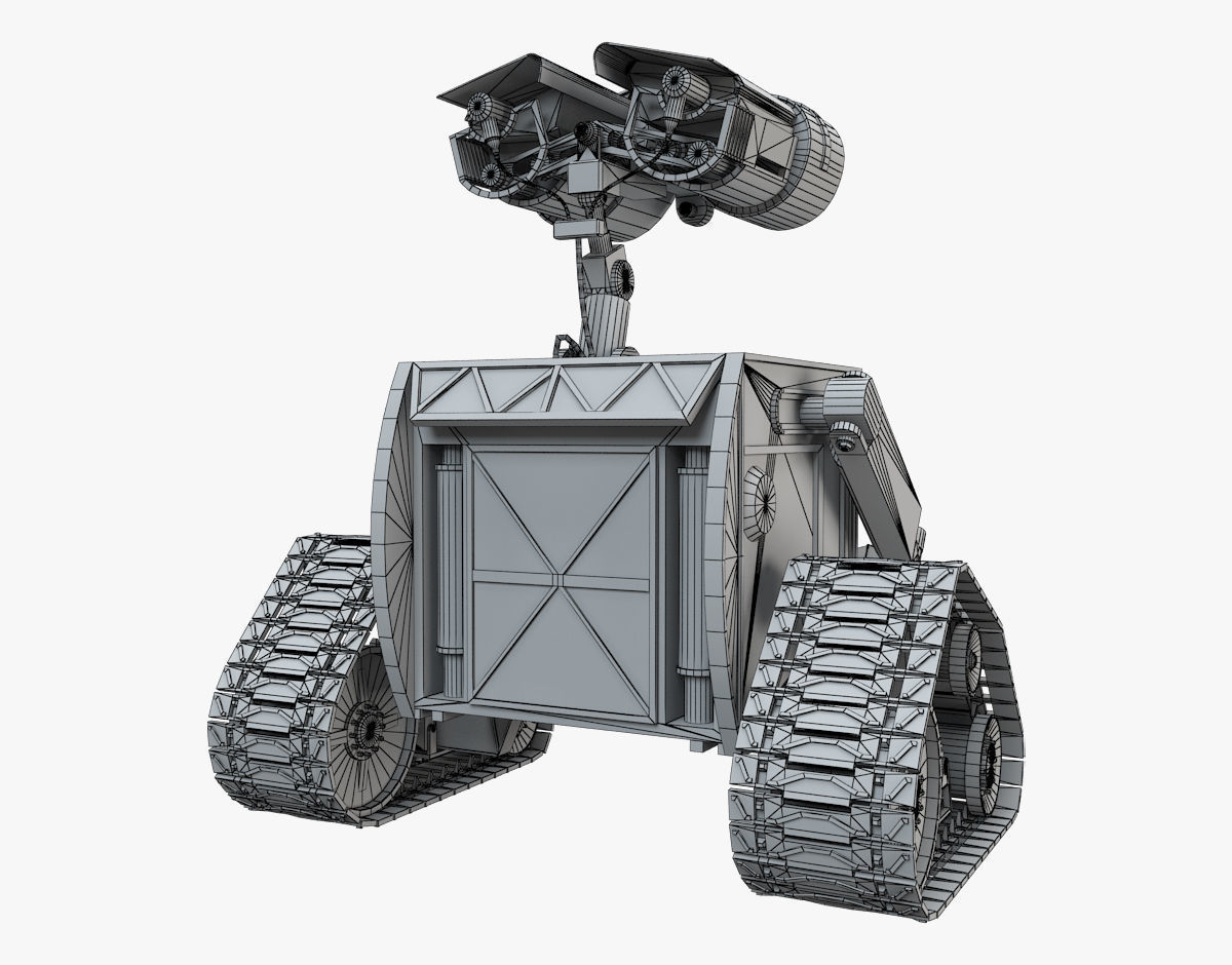 Wall-E - Droid - Robot 3D model | CGTrader