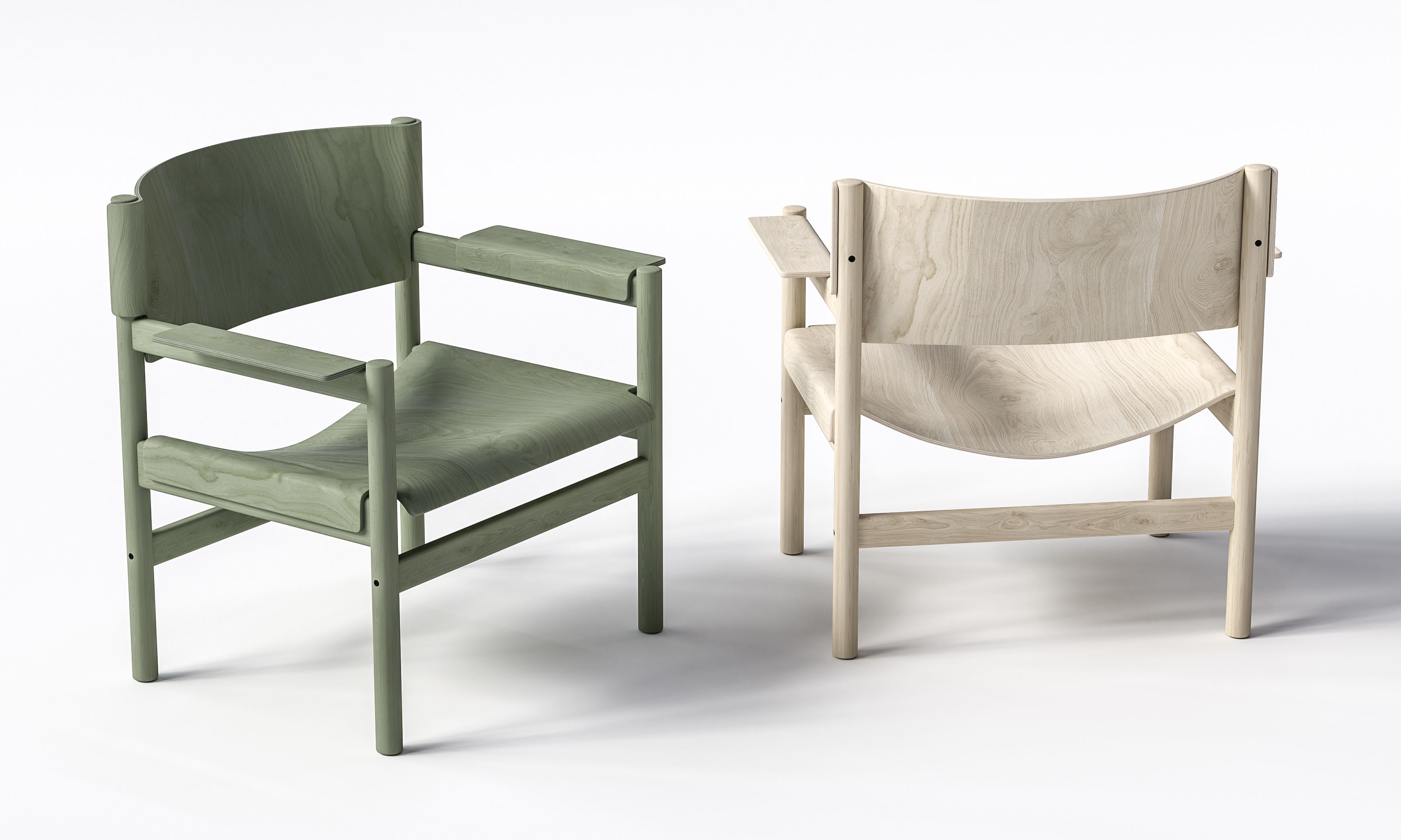 3D model Takt - T04 SOFT LOUNGE CHAIR VR / AR / low-poly | CGTrader