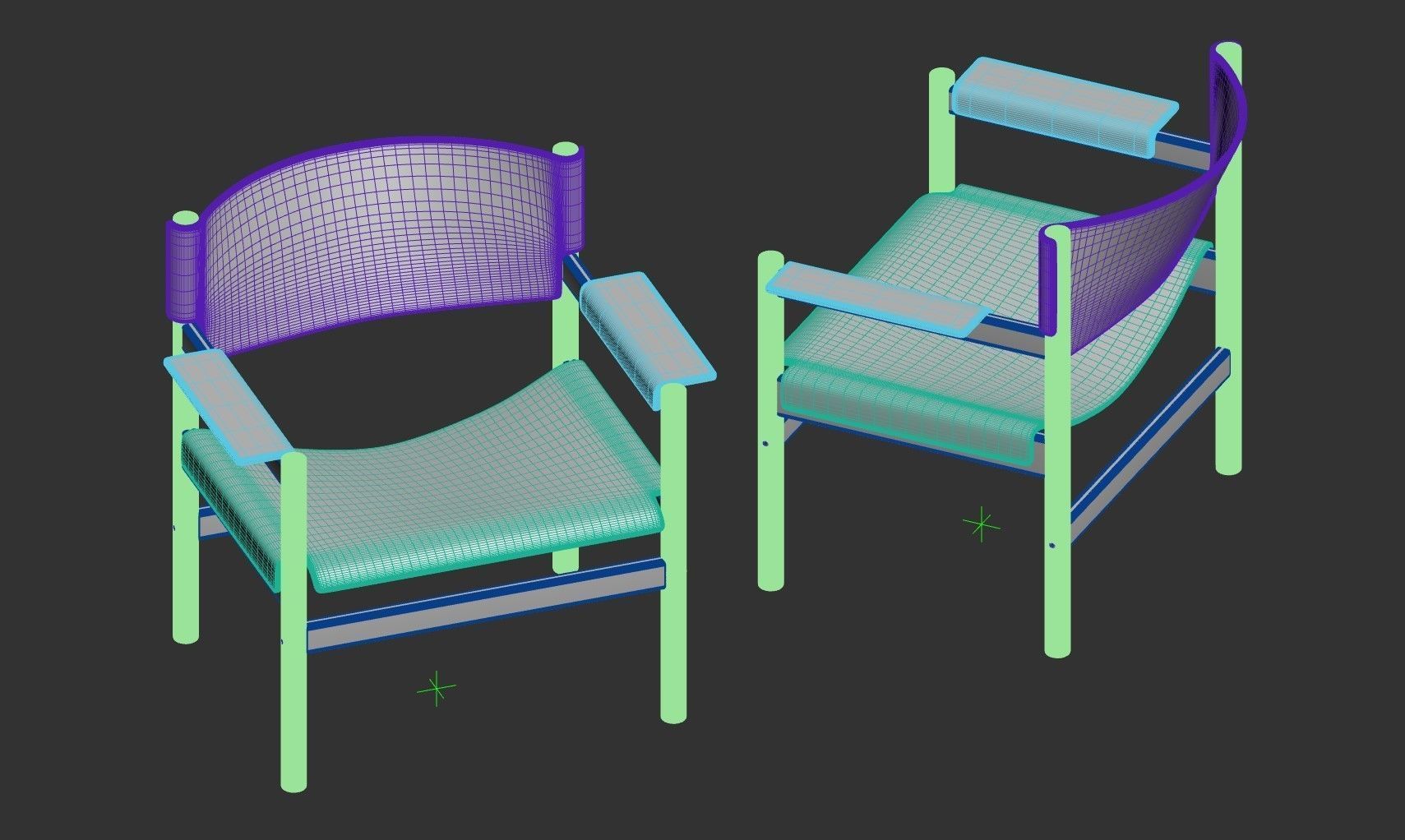 3D model Takt - T04 SOFT LOUNGE CHAIR VR / AR / low-poly | CGTrader