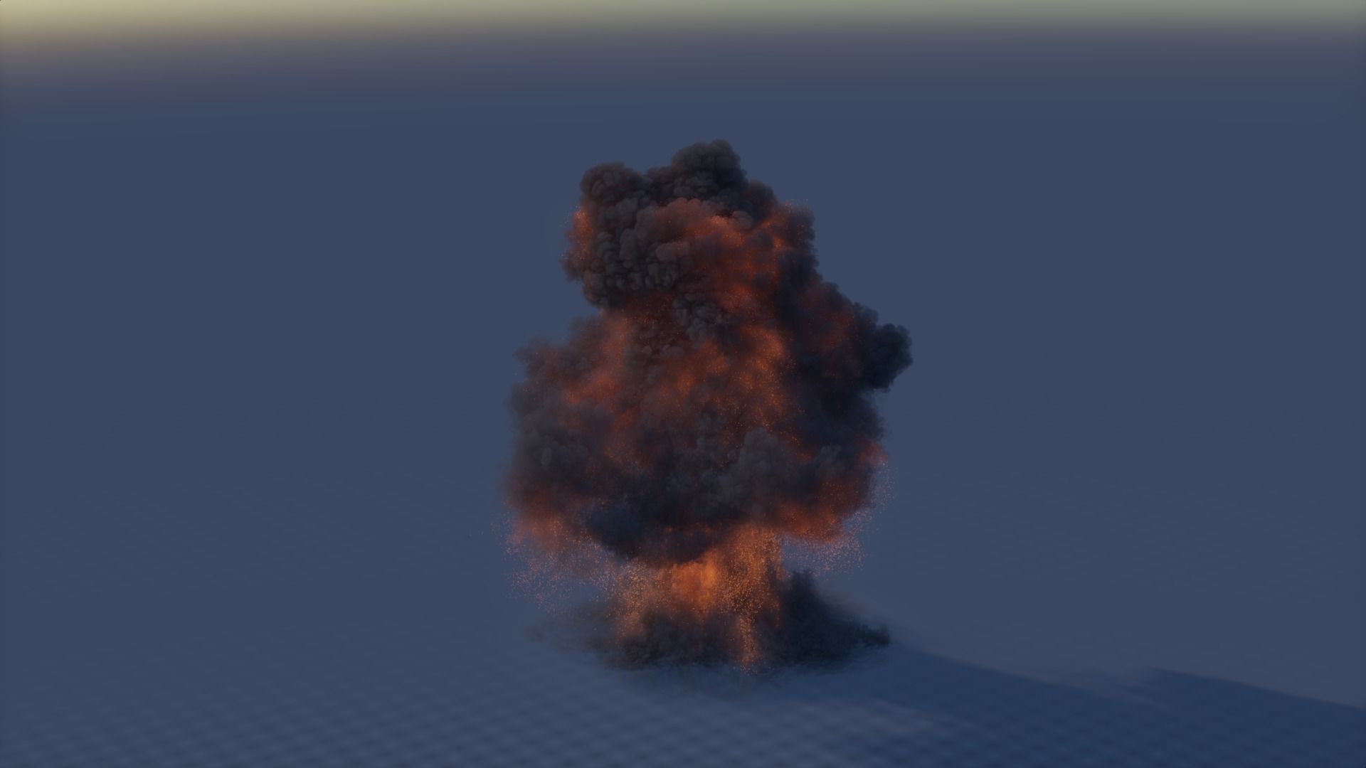3D Big Explosion with Spark-Animation 3D model animated | CGTrader