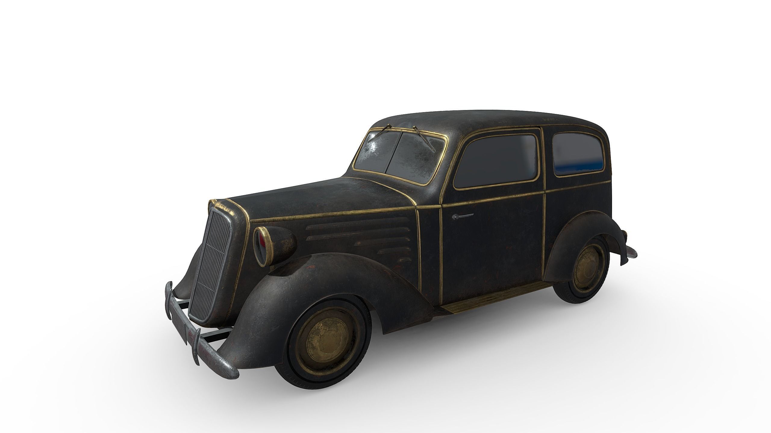 1932car old car 3D model | CGTrader