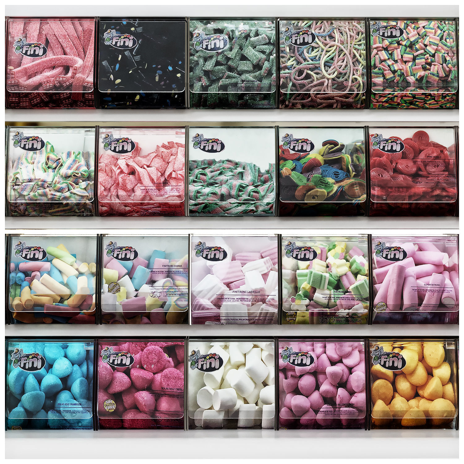 Fini candies 2 3D model | CGTrader
