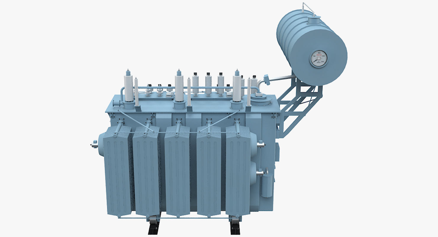 Electrical Power Transformer 3D model | CGTrader