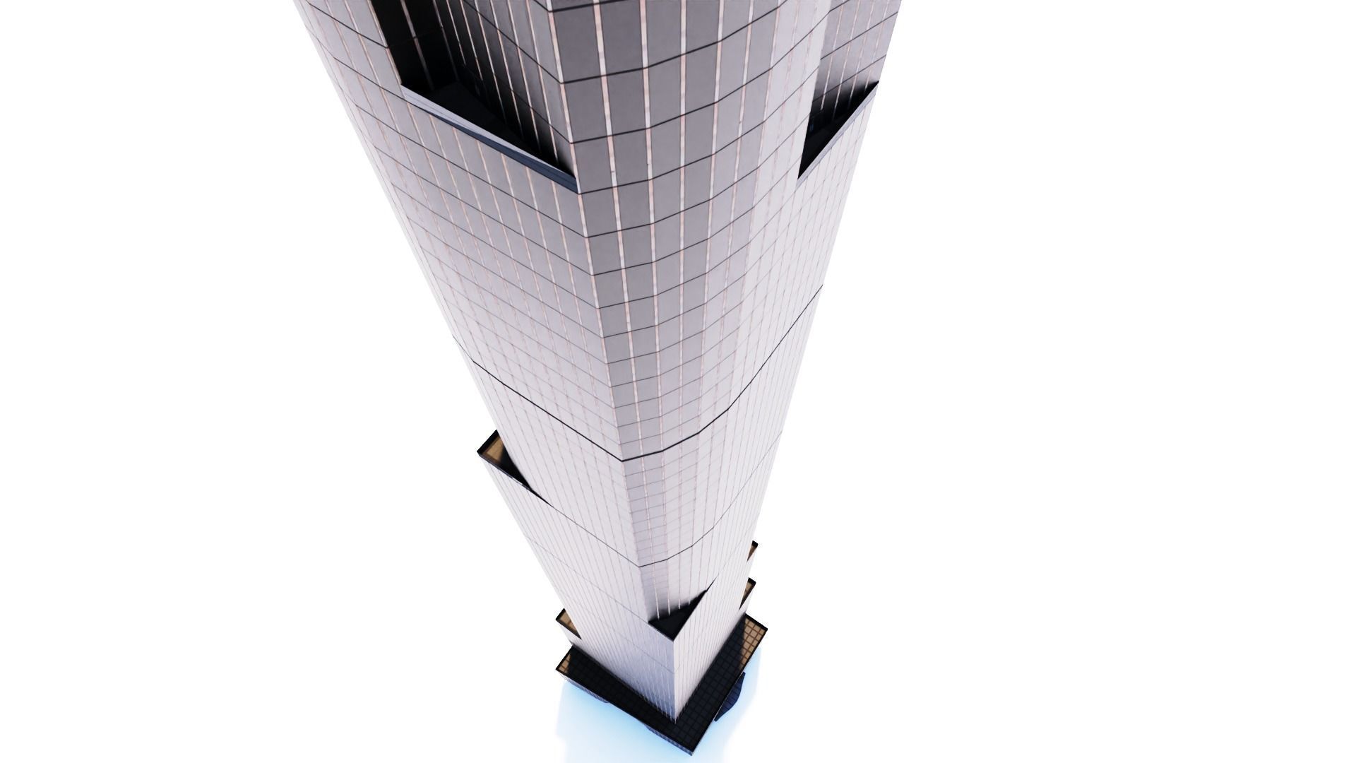 3D model 35 Hudson Yards Building VR / AR / low-poly | CGTrader