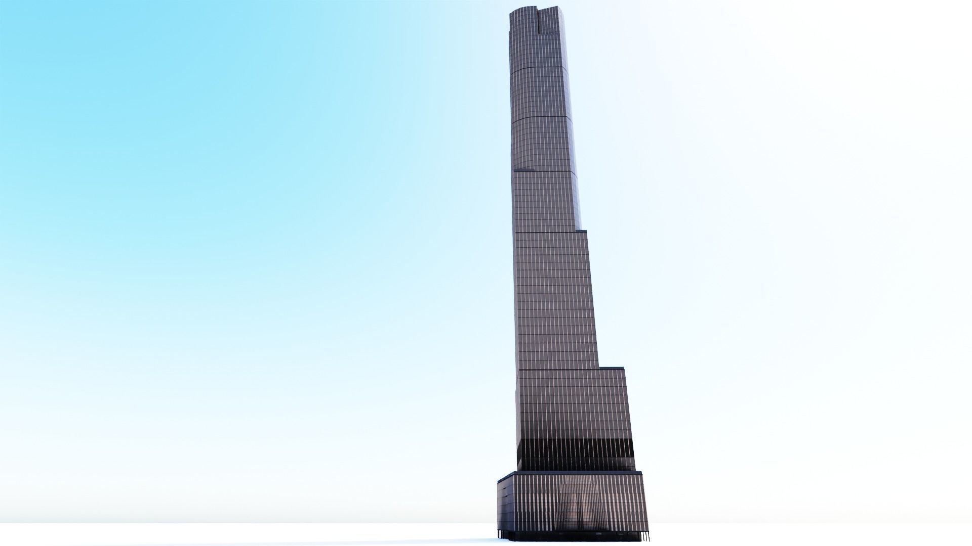 3D model 35 Hudson Yards Building VR / AR / low-poly | CGTrader