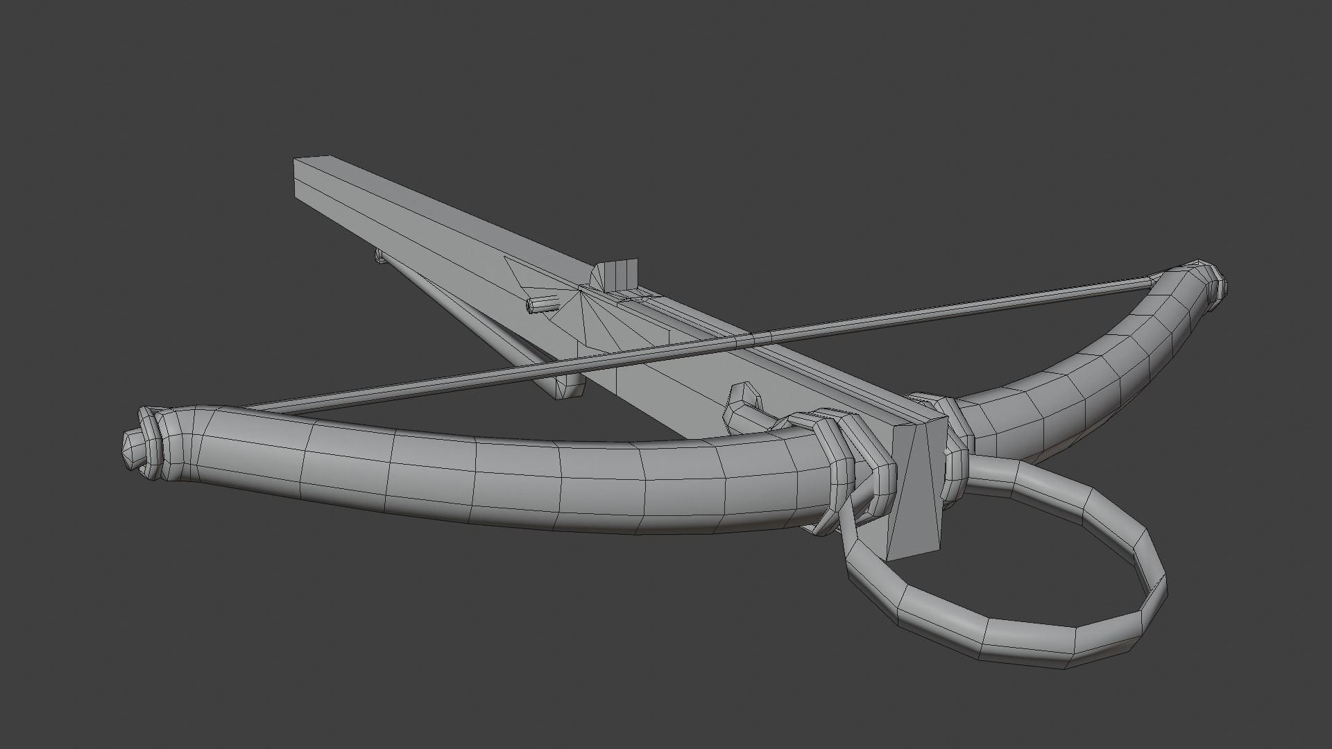 3D model Crossbow bow and arrow VR / AR / low-poly | CGTrader