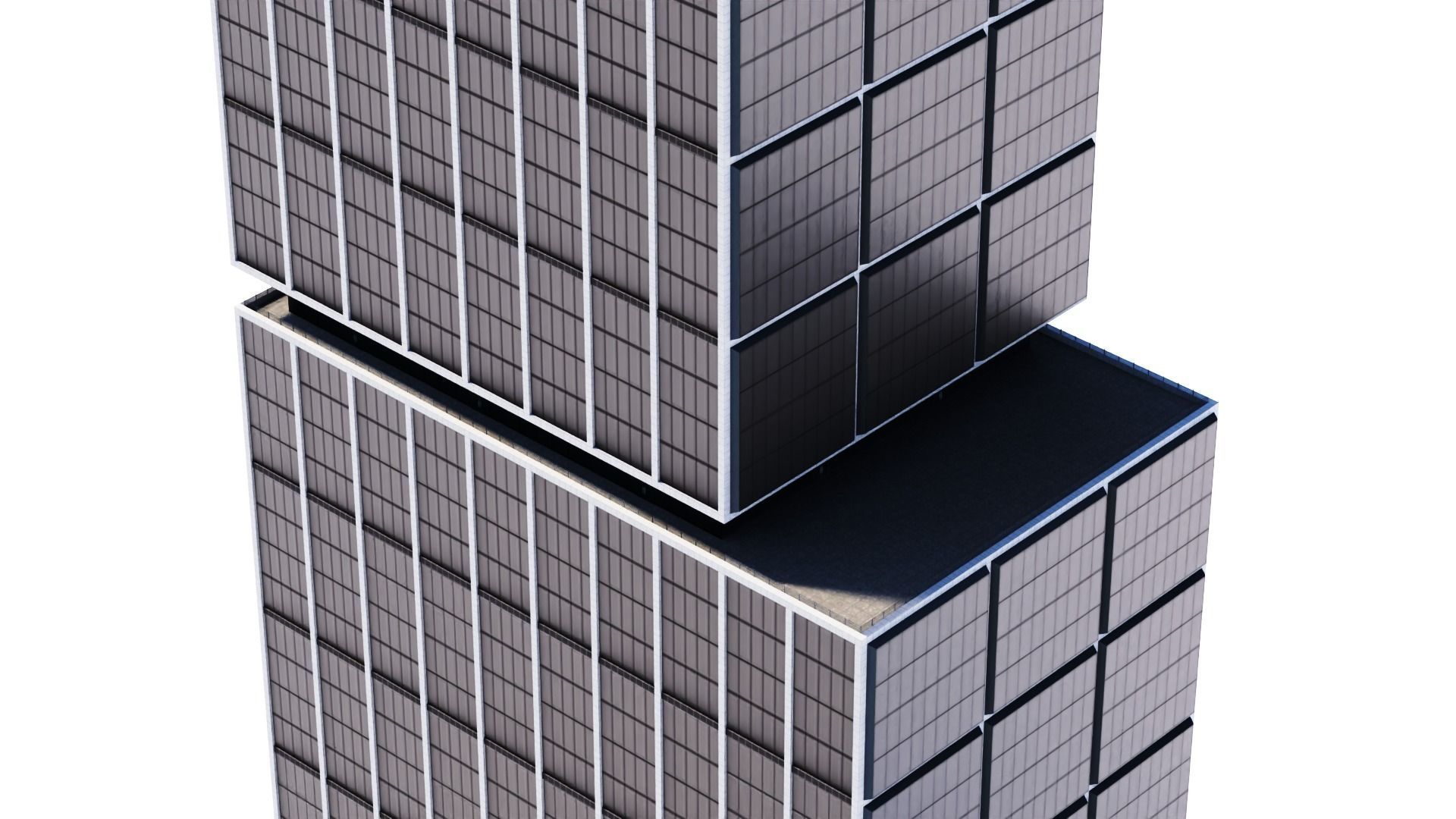 3D model 50 Hudson Yards Building VR / AR / low-poly | CGTrader