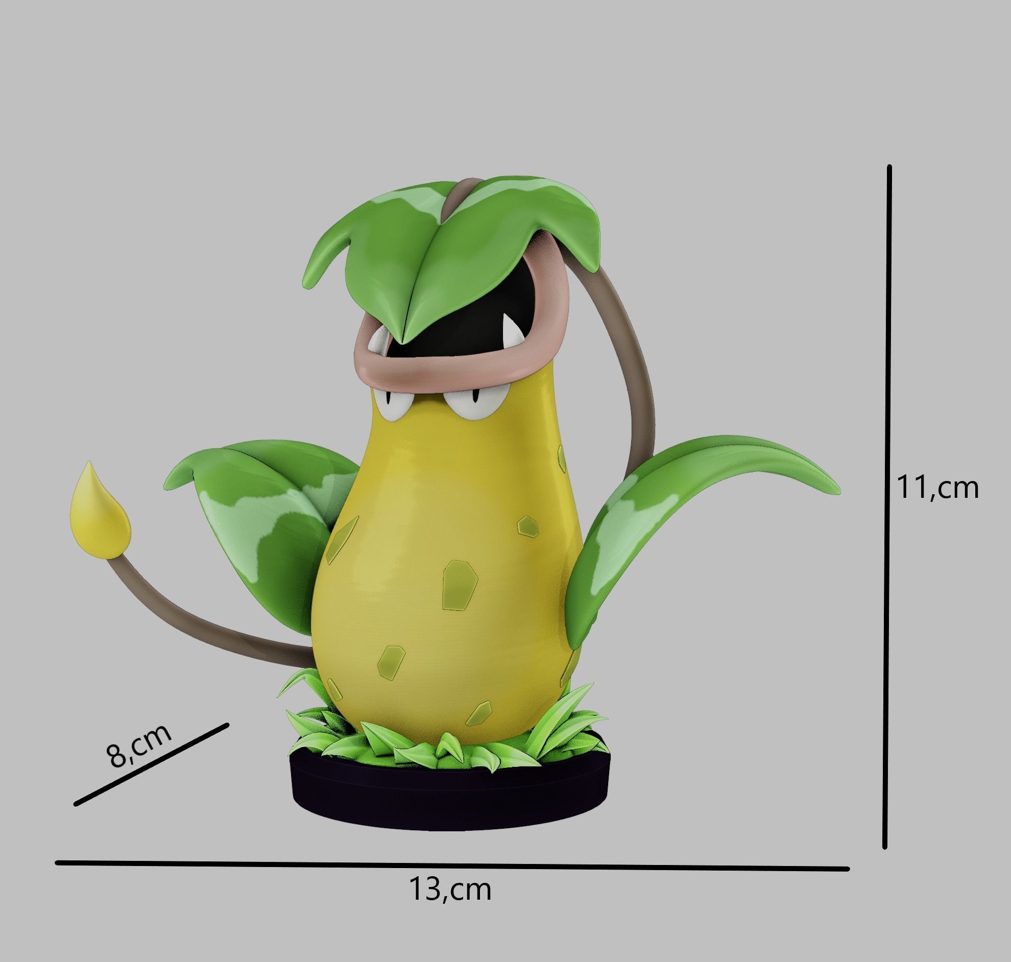 victreebel - pokemon 3D model 3D printable | CGTrader