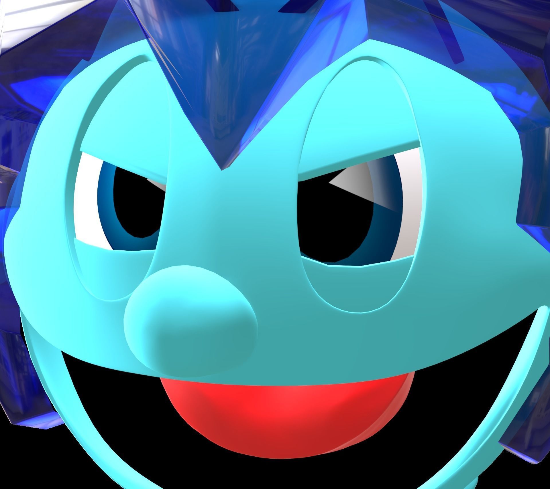 3D model Ice Pacman VR / AR / low-poly | CGTrader