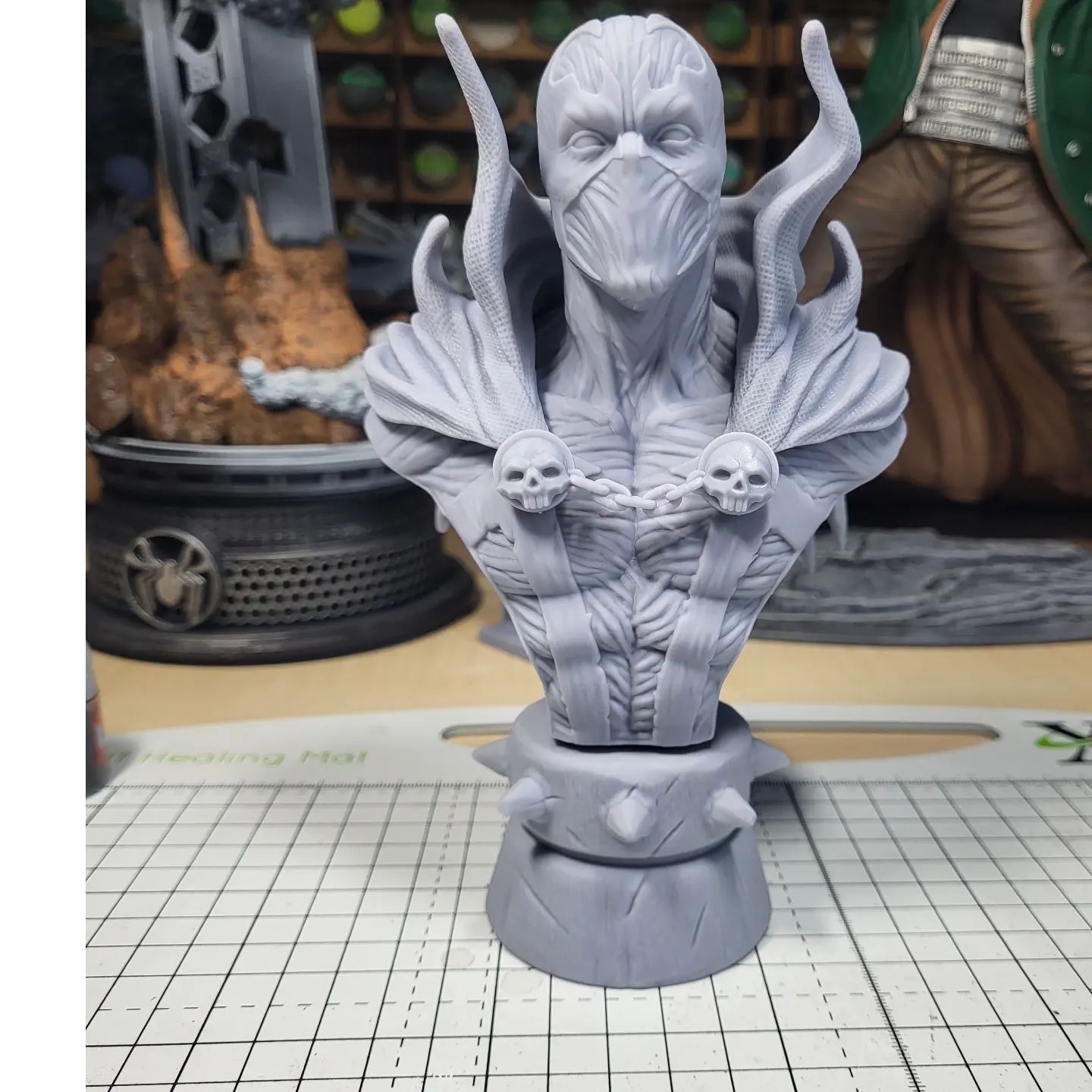 SPAWN BUST 3D model 3D printable | CGTrader
