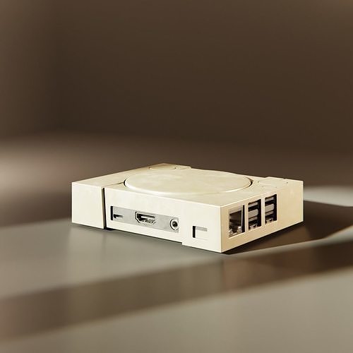 Functional Raspberry Pi Case 3D model 3D printable | CGTrader