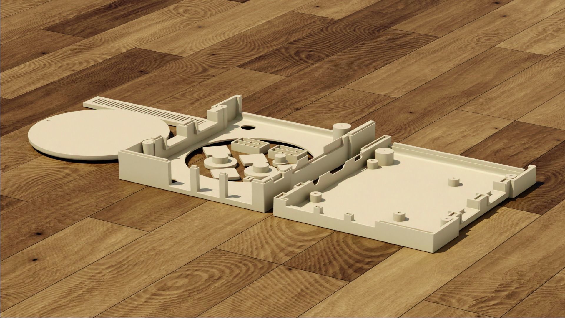 Functional Raspberry Pi Case 3D model 3D printable | CGTrader