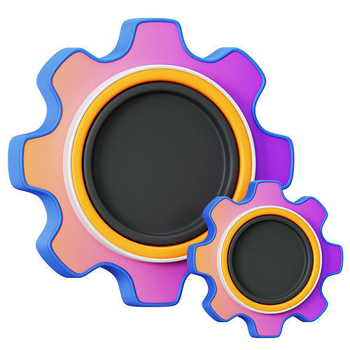 3D model Settings 3D Icon VR / AR / low-poly | CGTrader