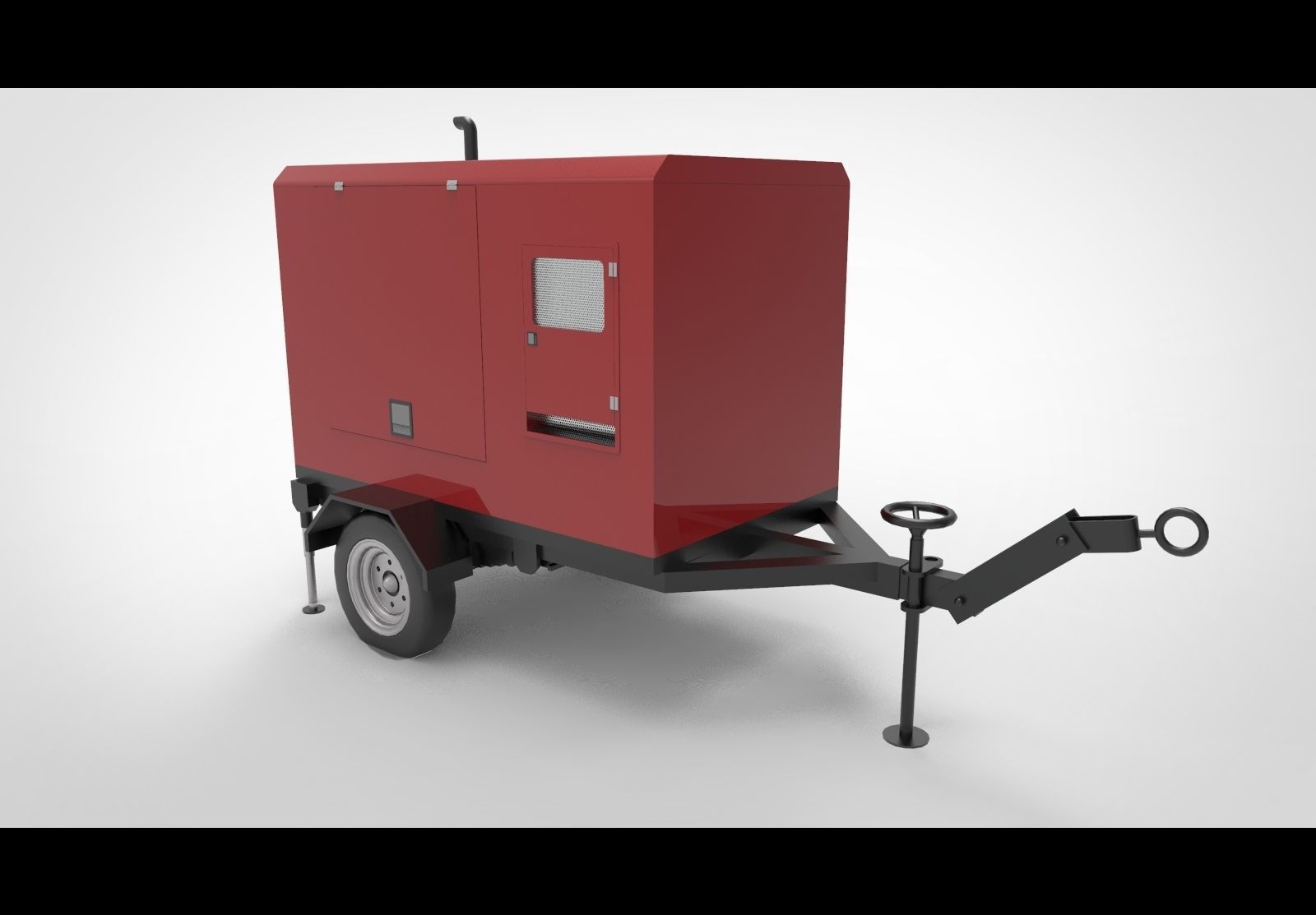 Portable Generator A 3D model | CGTrader