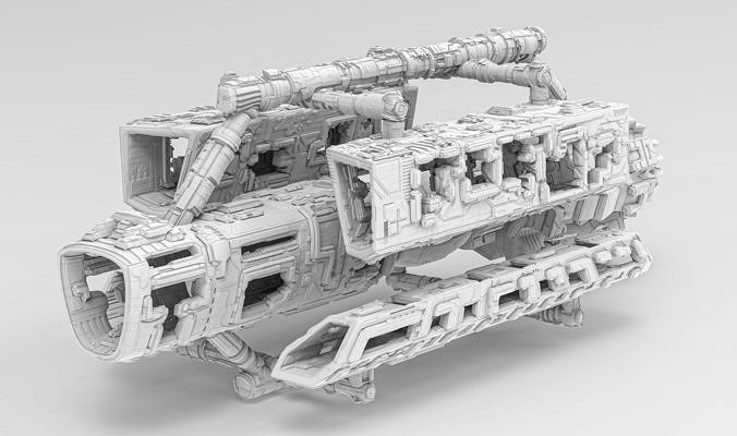 space equipment node 00190 3D model | CGTrader