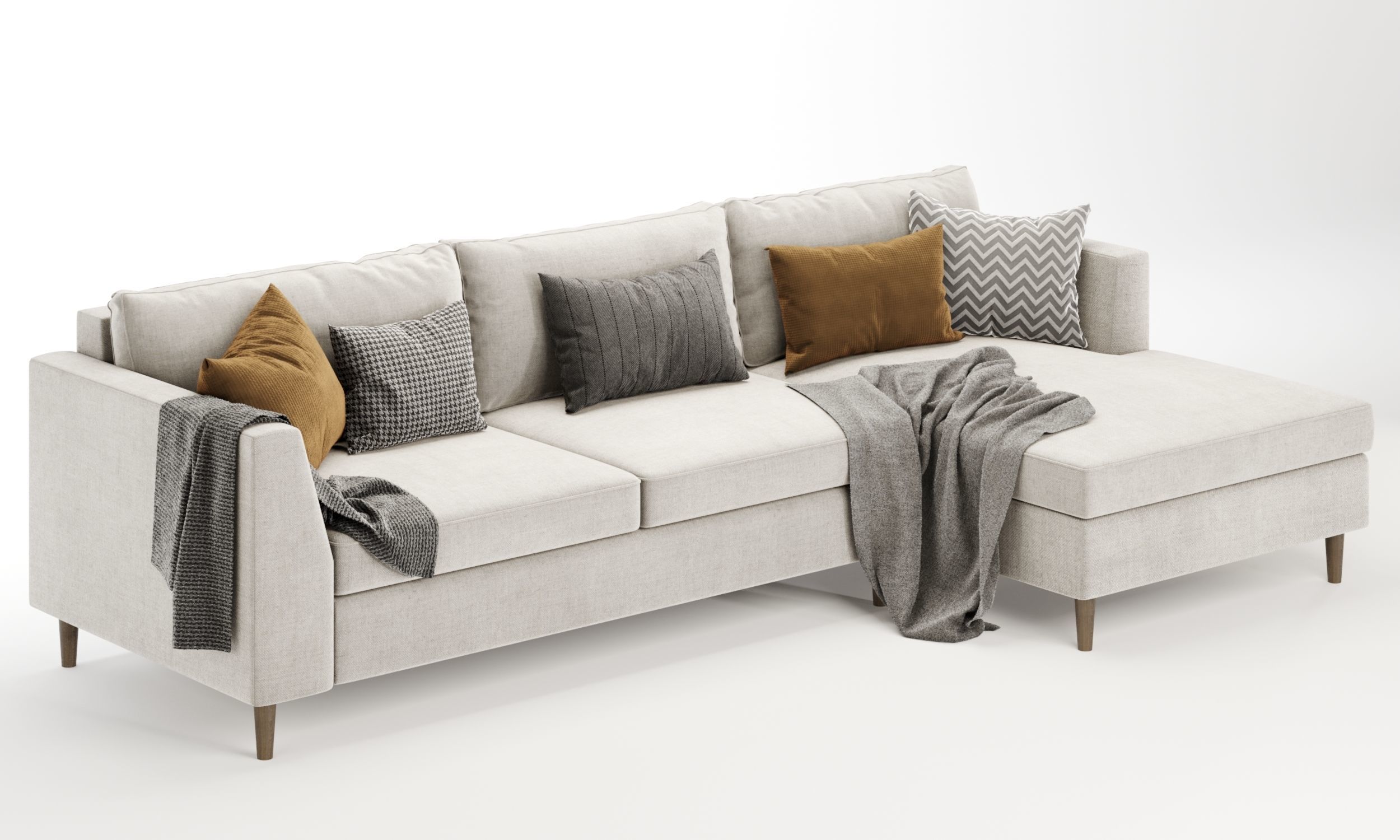Avondale sectional sofa 3D model | CGTrader