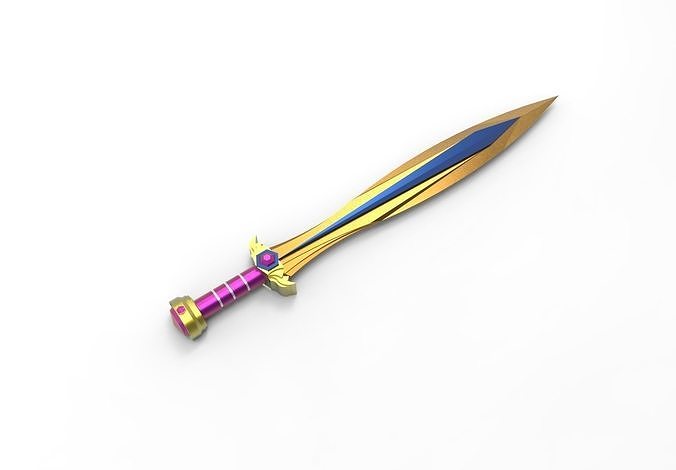 Sword type C 3D model | CGTrader
