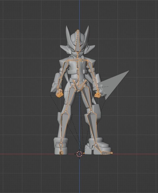 ZX Model - Megaman ZX 3D model rigged | CGTrader