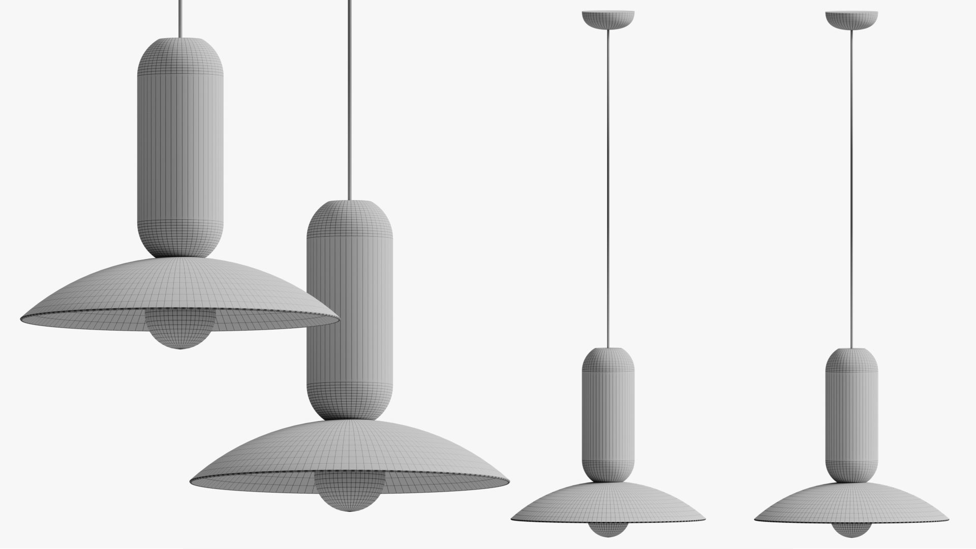 Pendant light pau 3D model | CGTrader