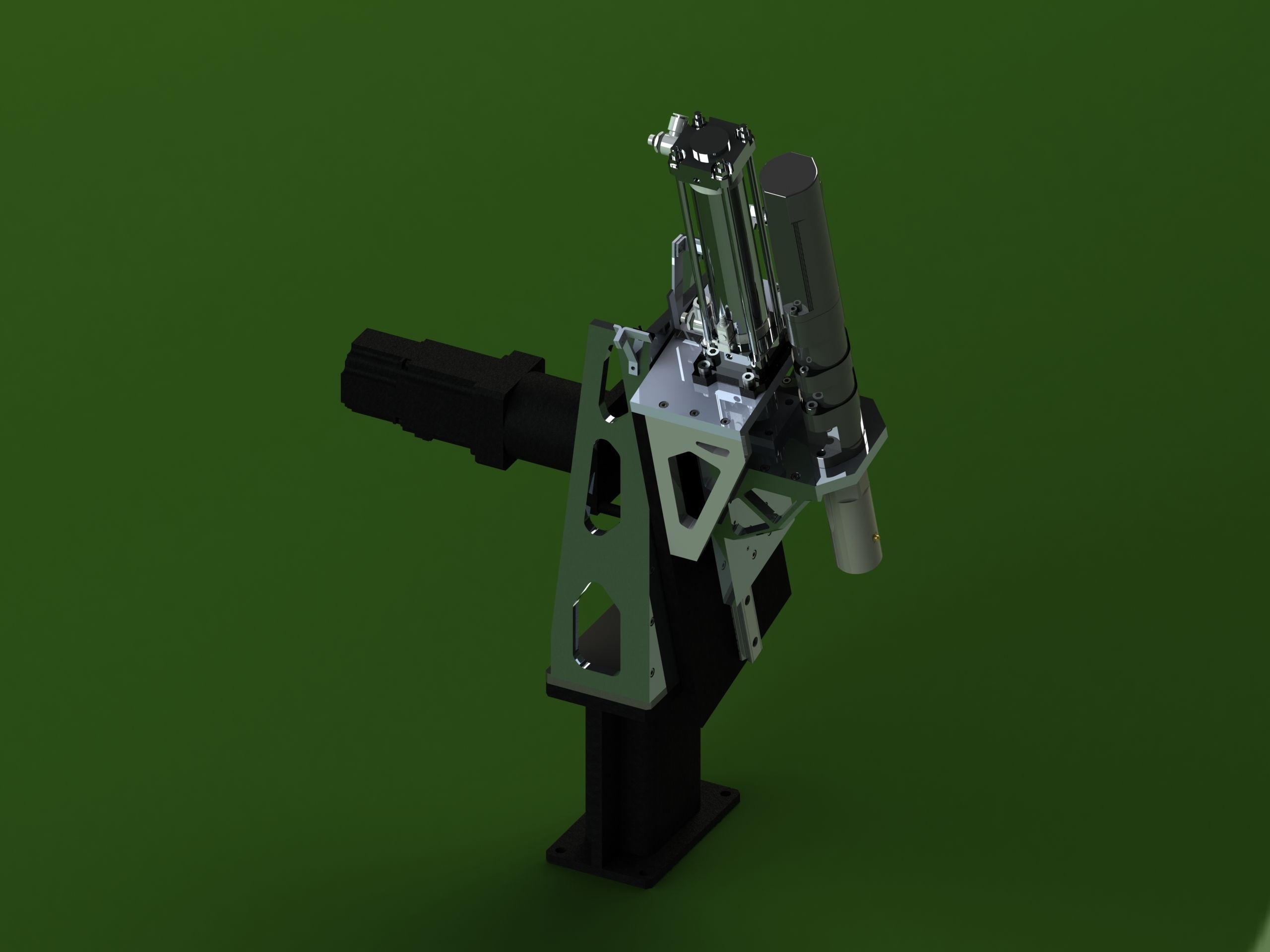 Automatic Nutrunners System MOD Tightening TU020 3D model rigged | CGTrader