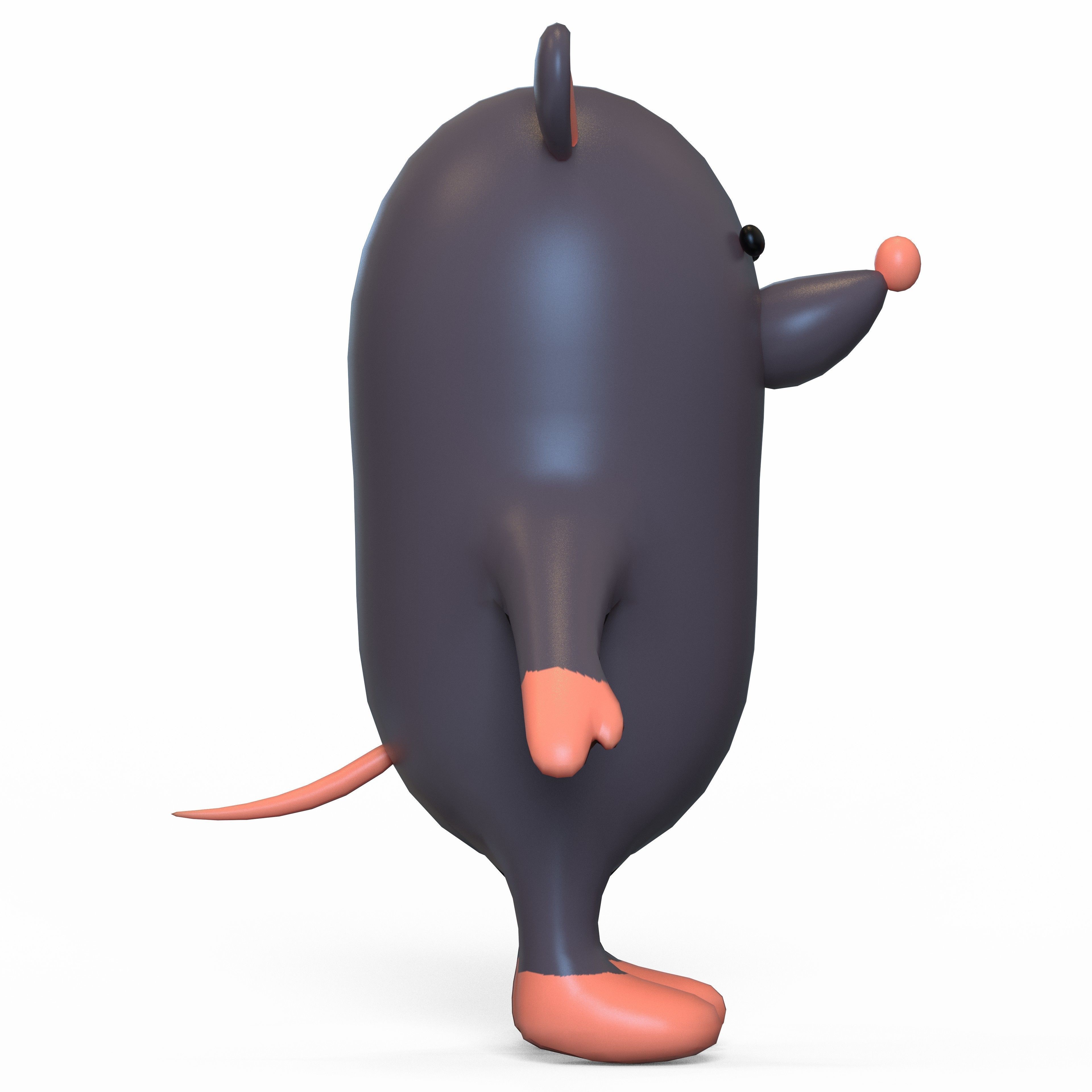 3D model Mouse Stylized VR / AR / low-poly | CGTrader