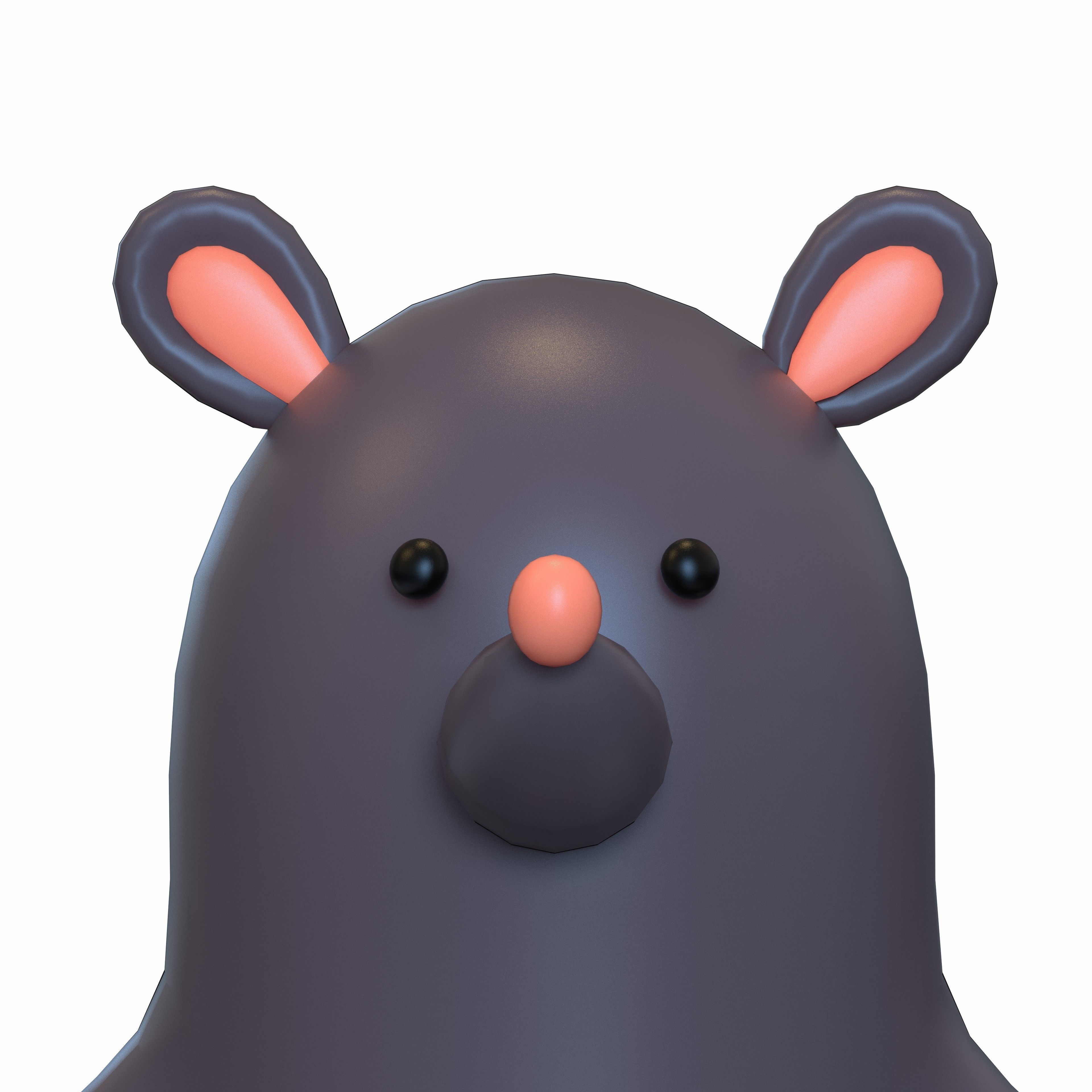 3D model Mouse Stylized VR / AR / low-poly | CGTrader