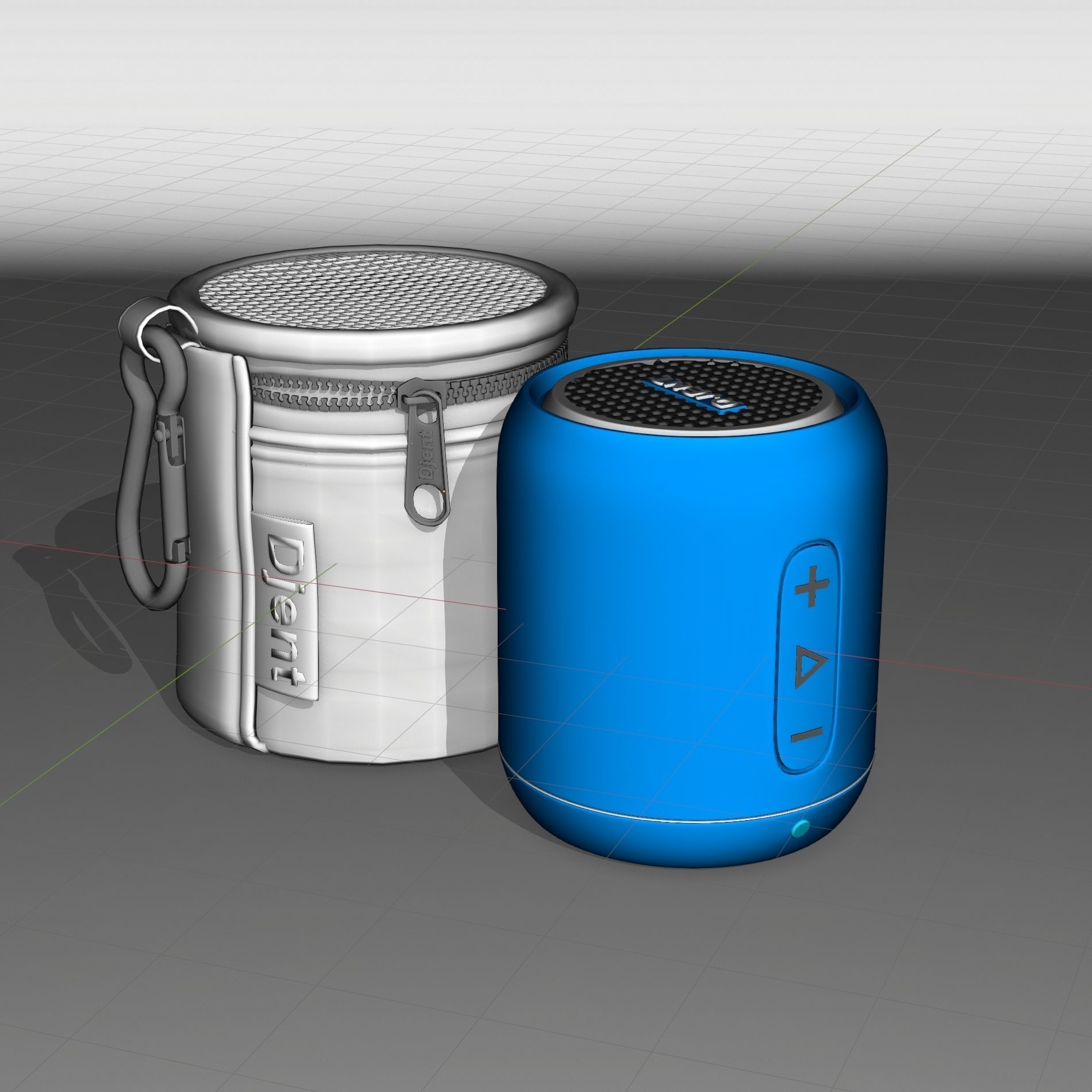 Bluetooth speaker with case 3D model | CGTrader